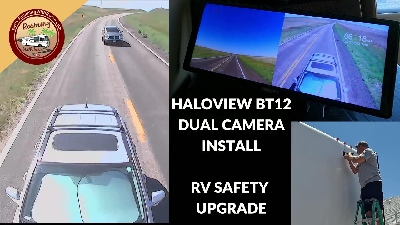 Improving RV Safety: Haloview RV Front & Rear View Camera System Review ...