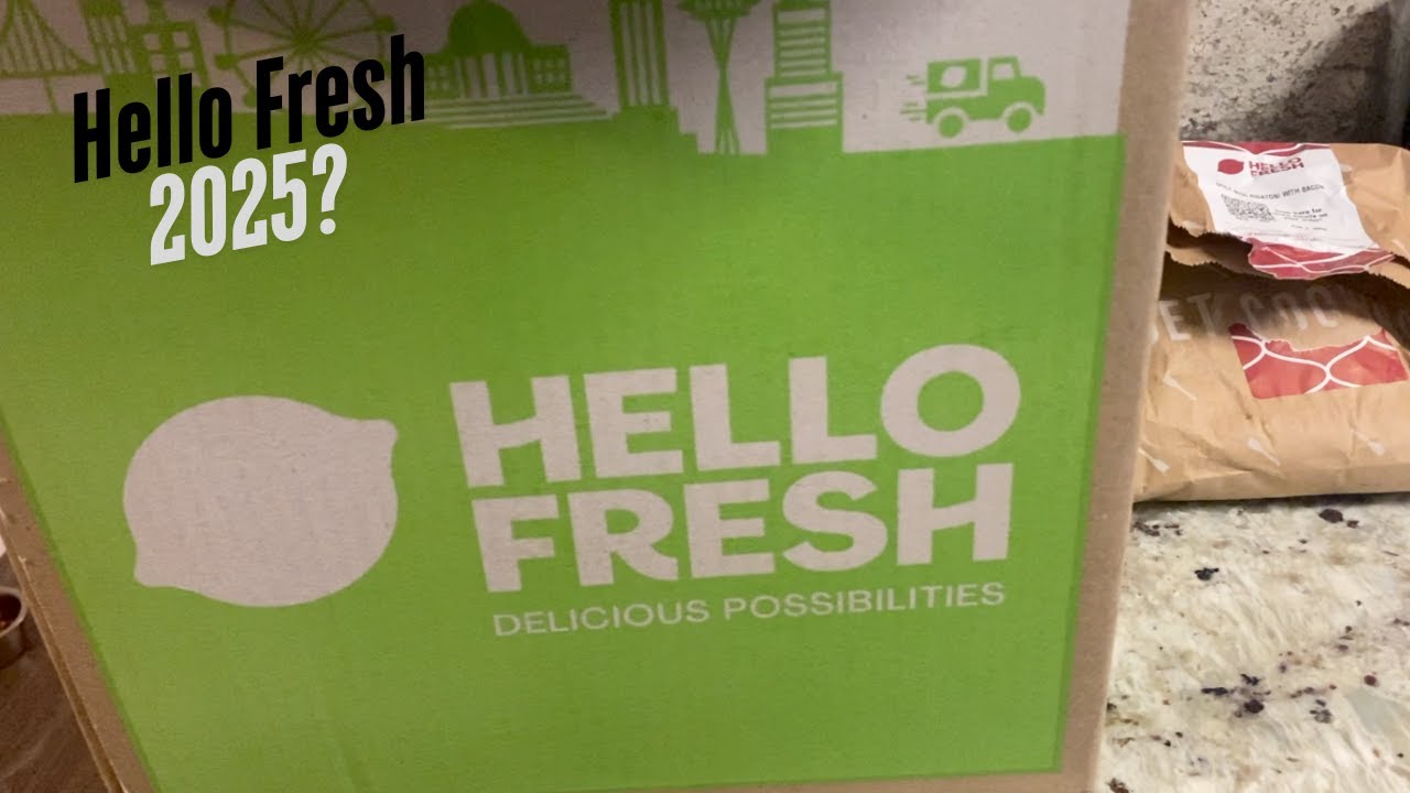 First time cooking Hello Fresh in 2025, is it worth it? - YouTube