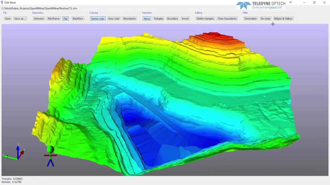 ATLAScan software Optech Polaris - YouTube