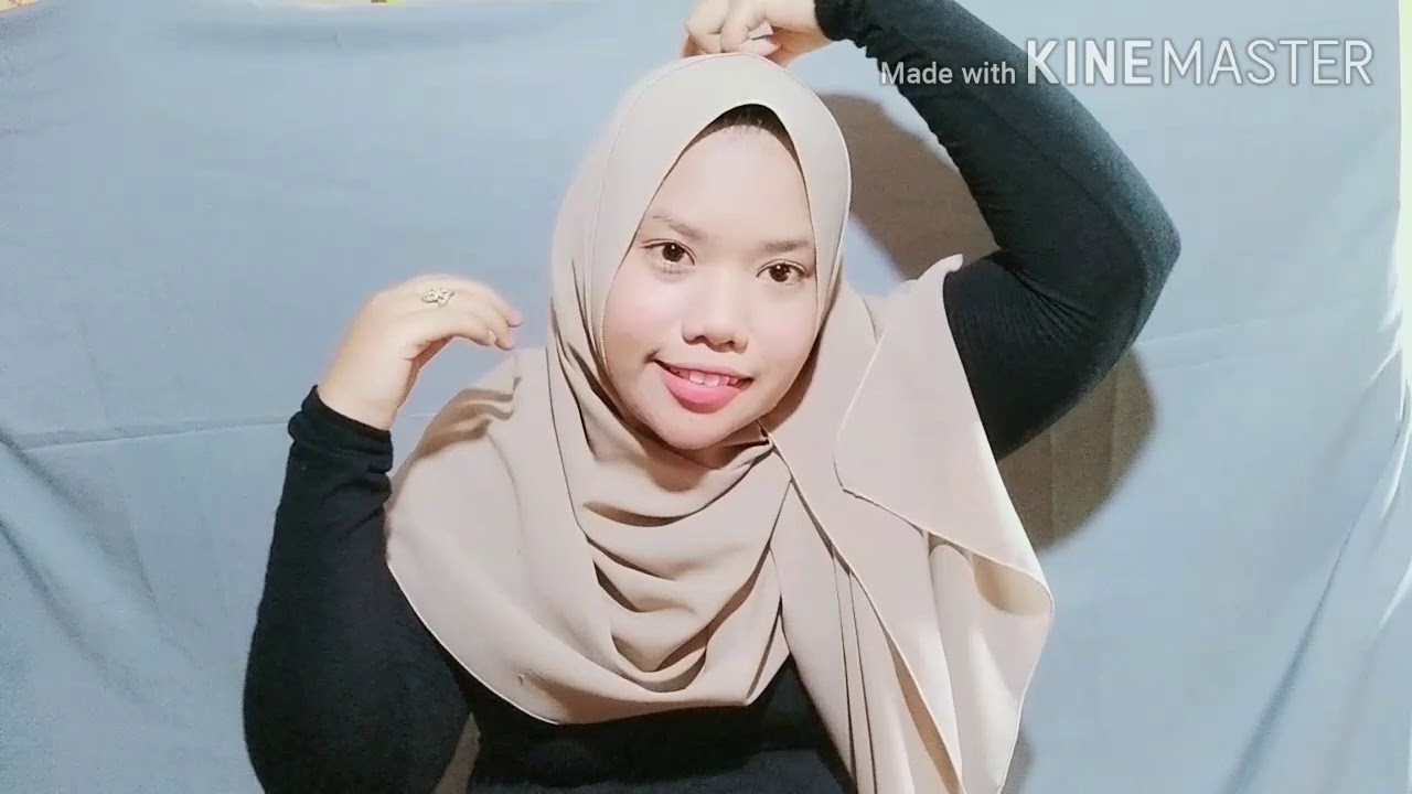 Tutorial jilbab pashmina - YouTube
