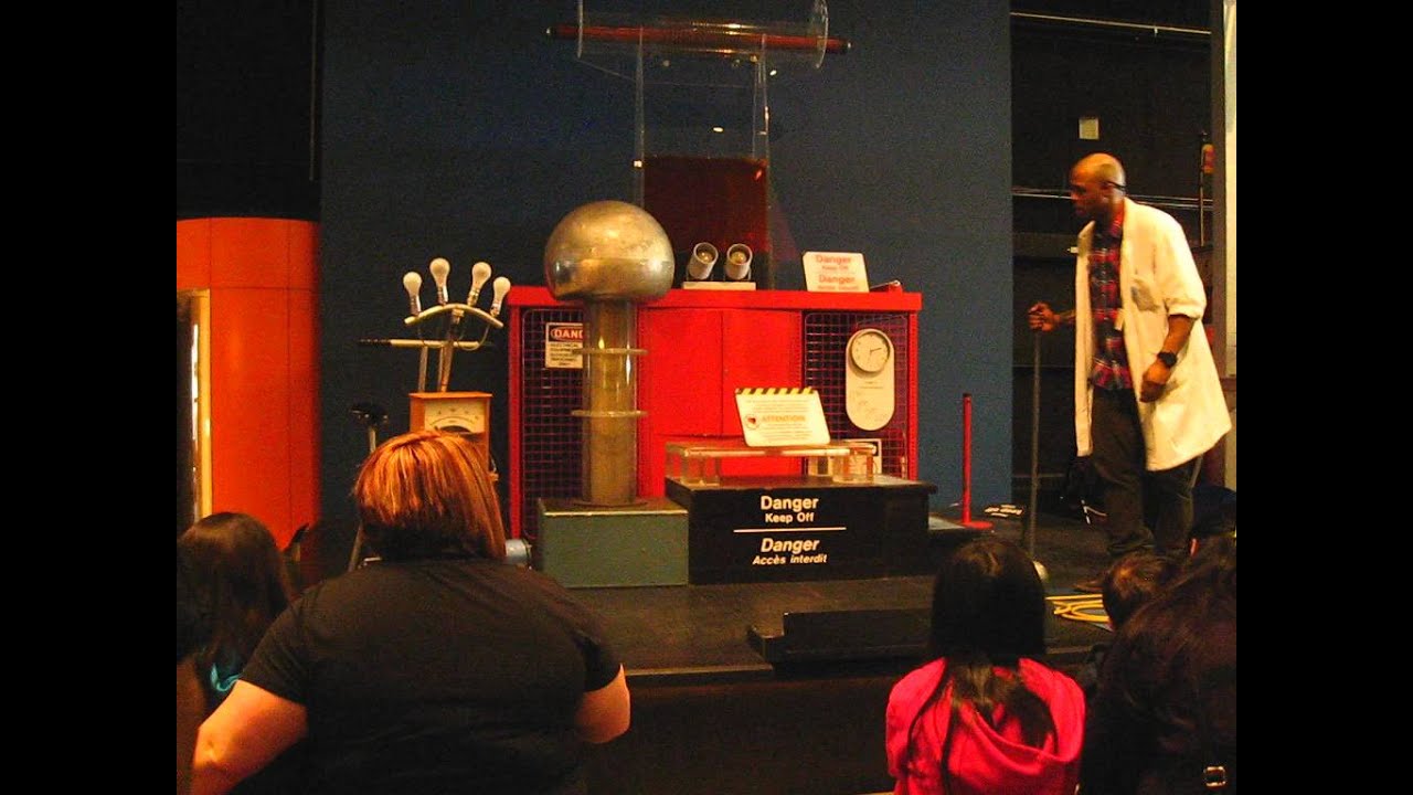 Toronto, Ontario Science Center - Ne pregatim pentru Electricity Demo ...