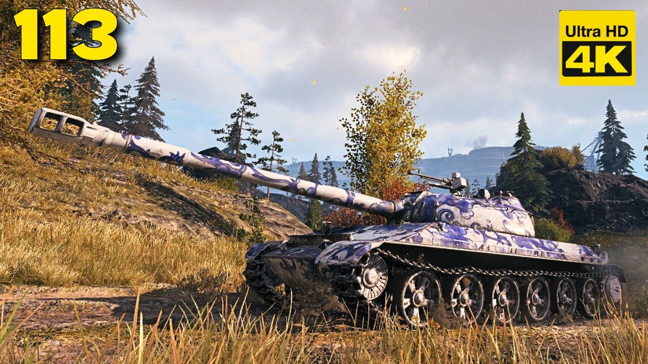 World of Tanks 6 Kills 9,5k damage 113 | 4K Video | - My battle My ...