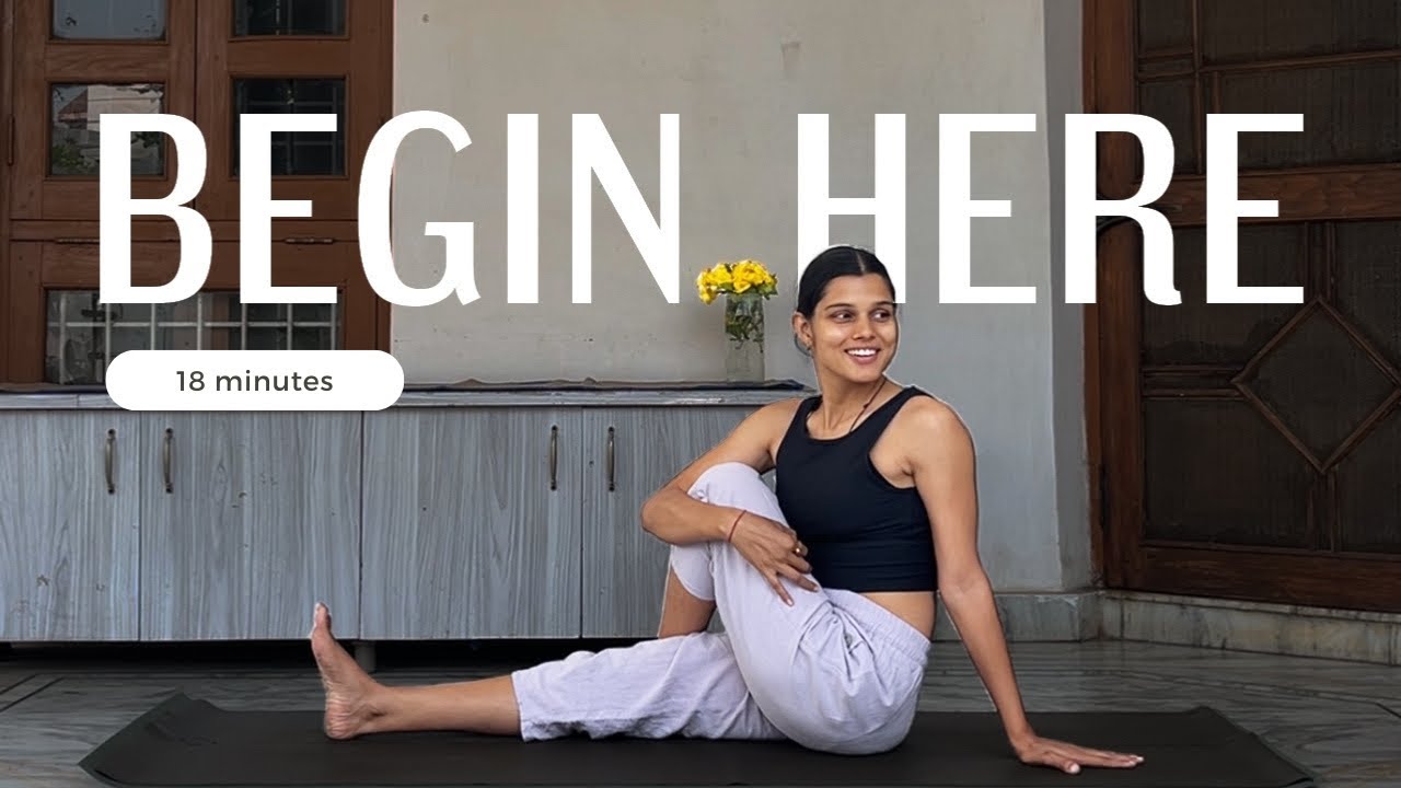 Yoga for Complete Beginners | 17 Yoga Poses to Start Your Journey - YouTube