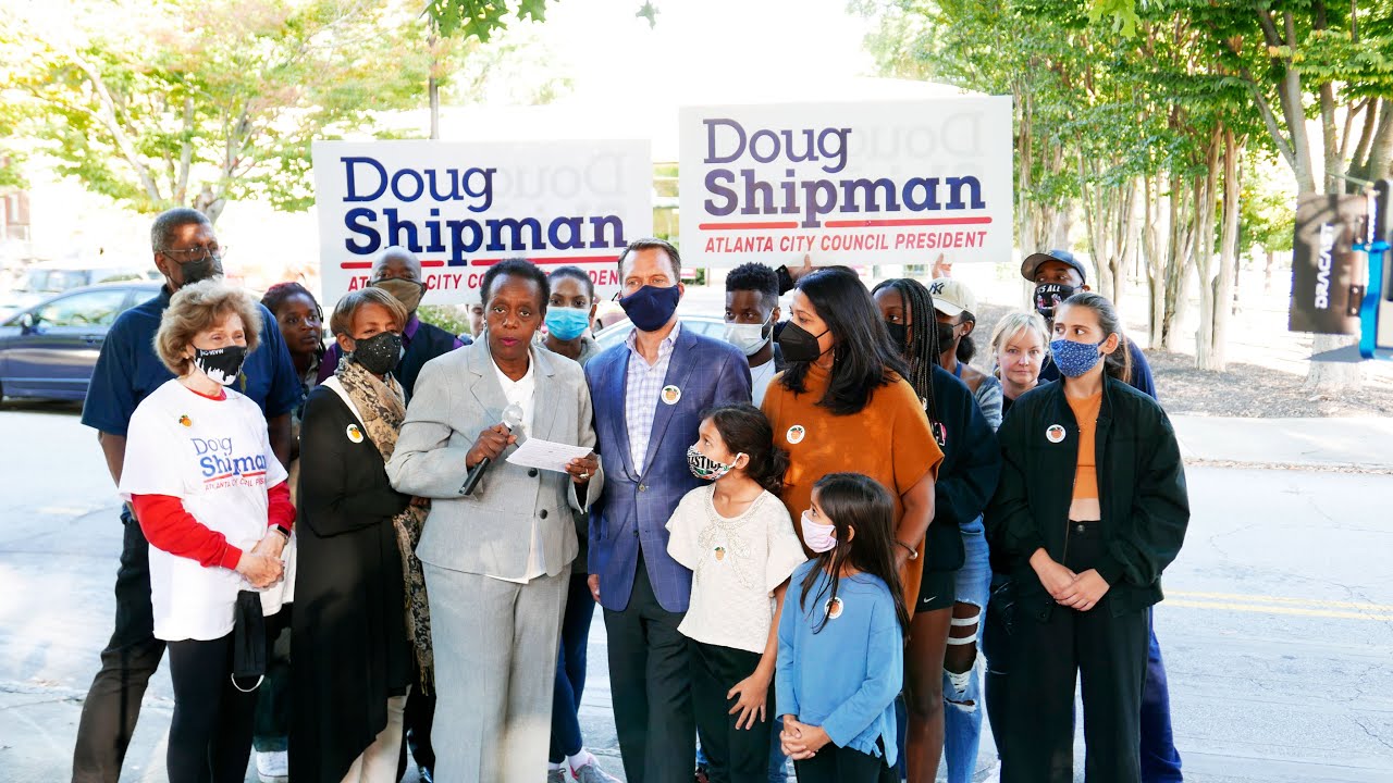 ABLE MABLE THOMAS ENDORSES SHIPMAN FOR COUNCIL PRESIDENT! - YouTube