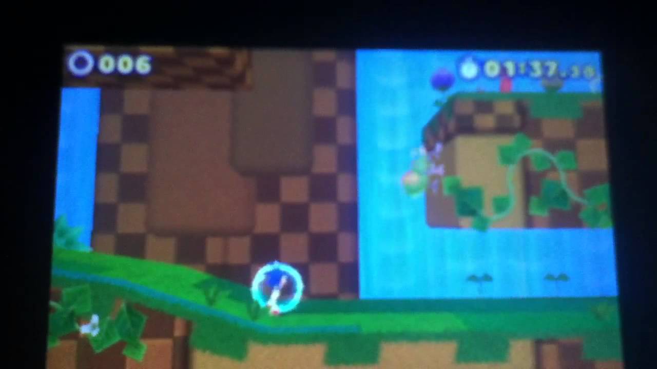 Sonic Lost World (3DS)- Electric Shield Glitch - YouTube
