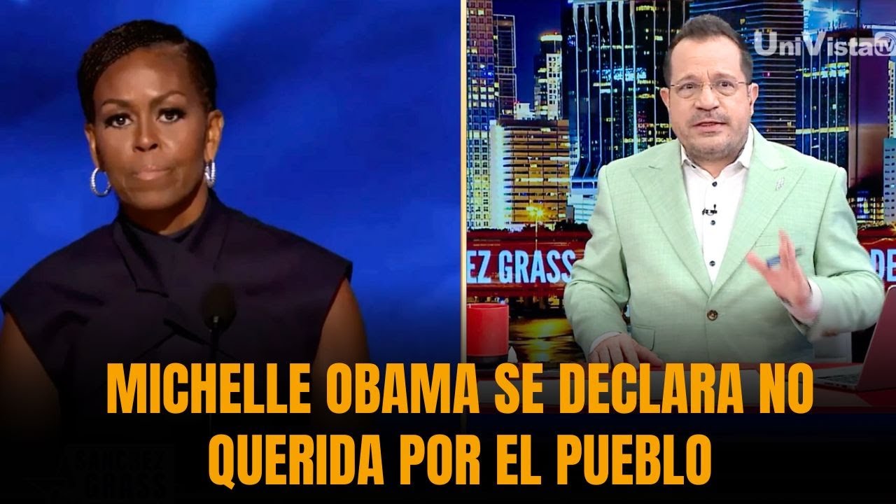 Michelle Obama se declara NO QUERIDA POR EL PUEBLO, ¿no correrá en 2028 ...