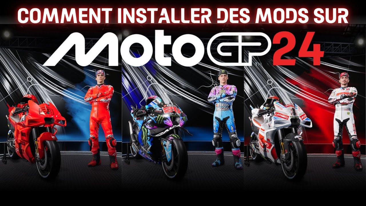 COMMENT INSTALLER DES MODS SUR MOTOGP 24 et opus précédents... - YouTube