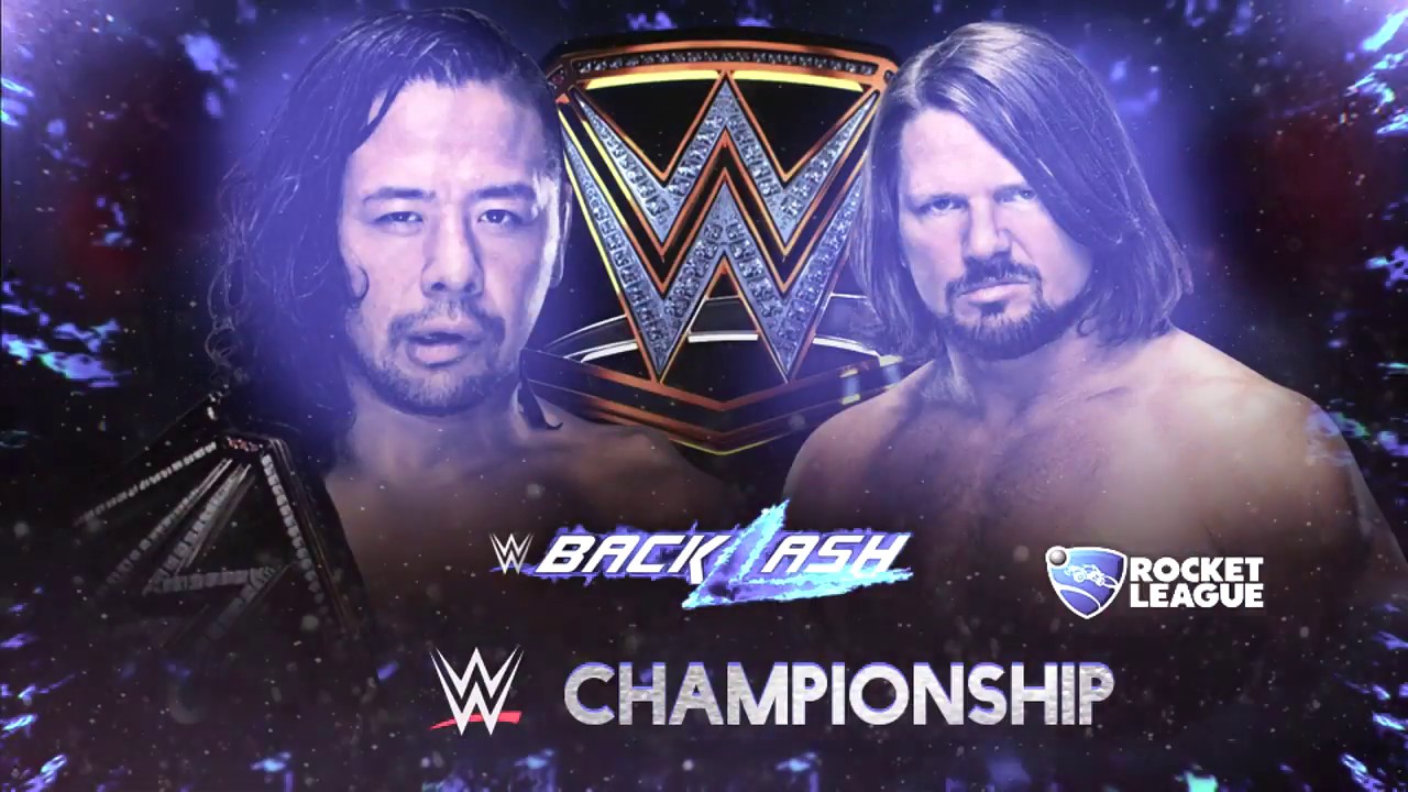 WWE BACKLASH 2018 DREAM MATCH CARD - YouTube