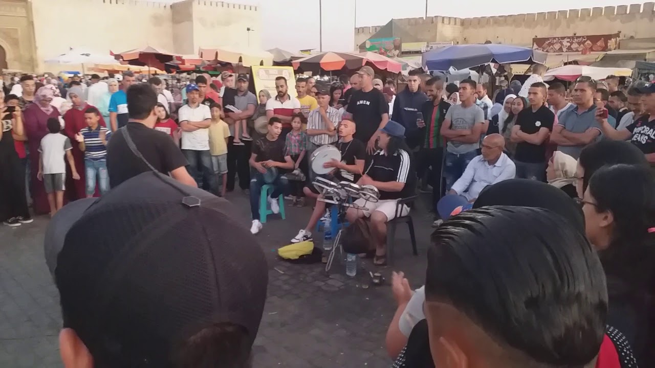 La place lahdim meknés ساحة الهديم مدينة مكناس - YouTube