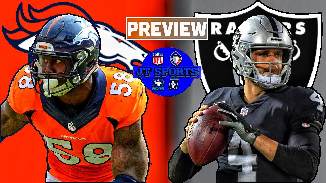 Denver Broncos vs Oakland Raiders Preview & Prediction | NFL Week 1 ...