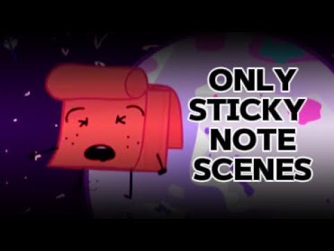 Animatic battle but only scenes with Sticky Note - YouTube