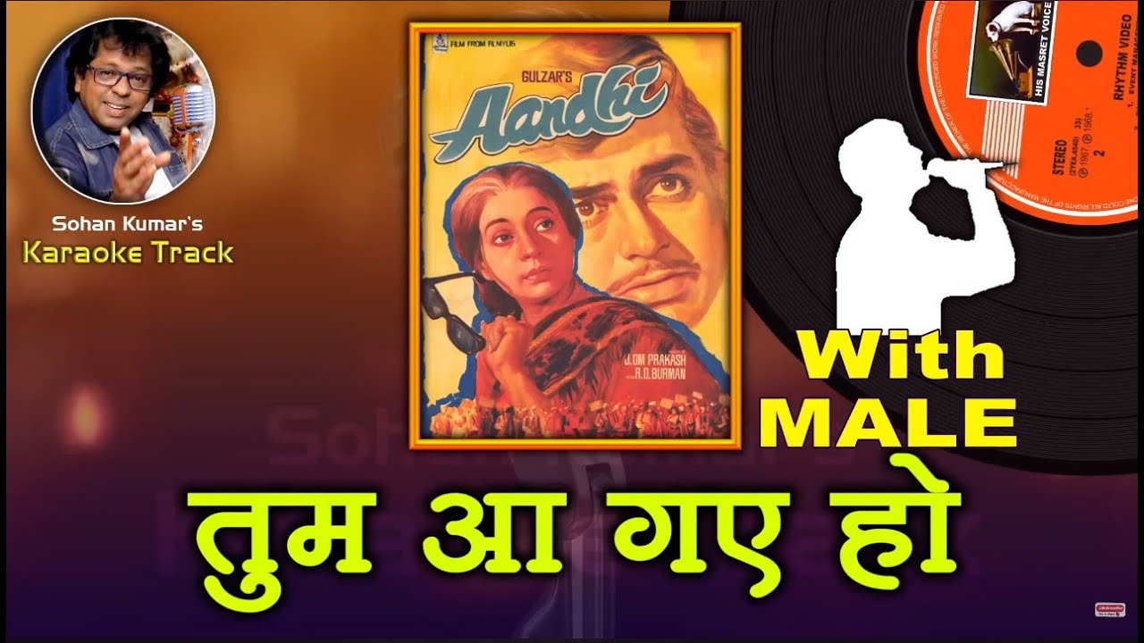 Tum Aa Gaye Ho Noor Aa Gaya Hai For FEMALE Karaoke Track With Hindi ...