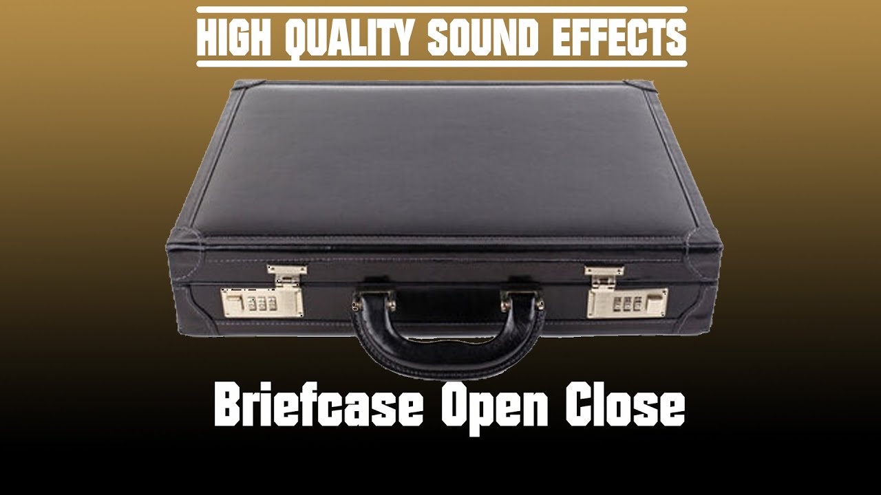 High Quality Sound Effects [Briefcase Open Close] - YouTube