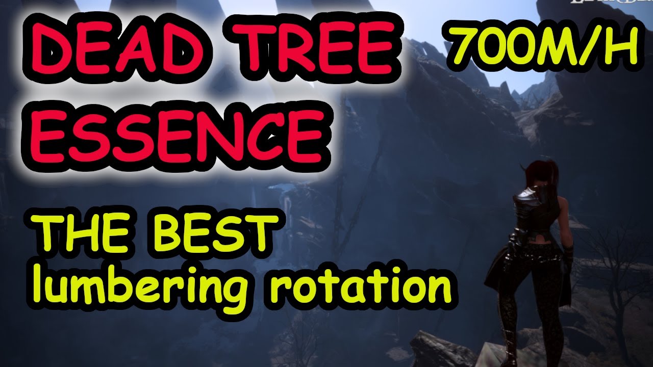 Garmoth Dead tree essence rotation - best gathering at the moment up to 700m/h - YouTube