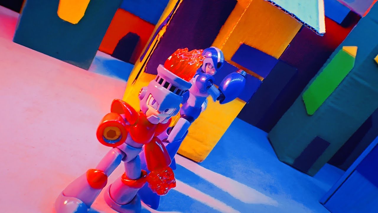 Fireman of megaman (stop-motion animation) - YouTube