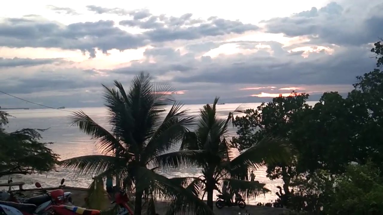 Stunning sunset at Talisay beach ll Tagbilaran City ll Oct.4 2020 - YouTube