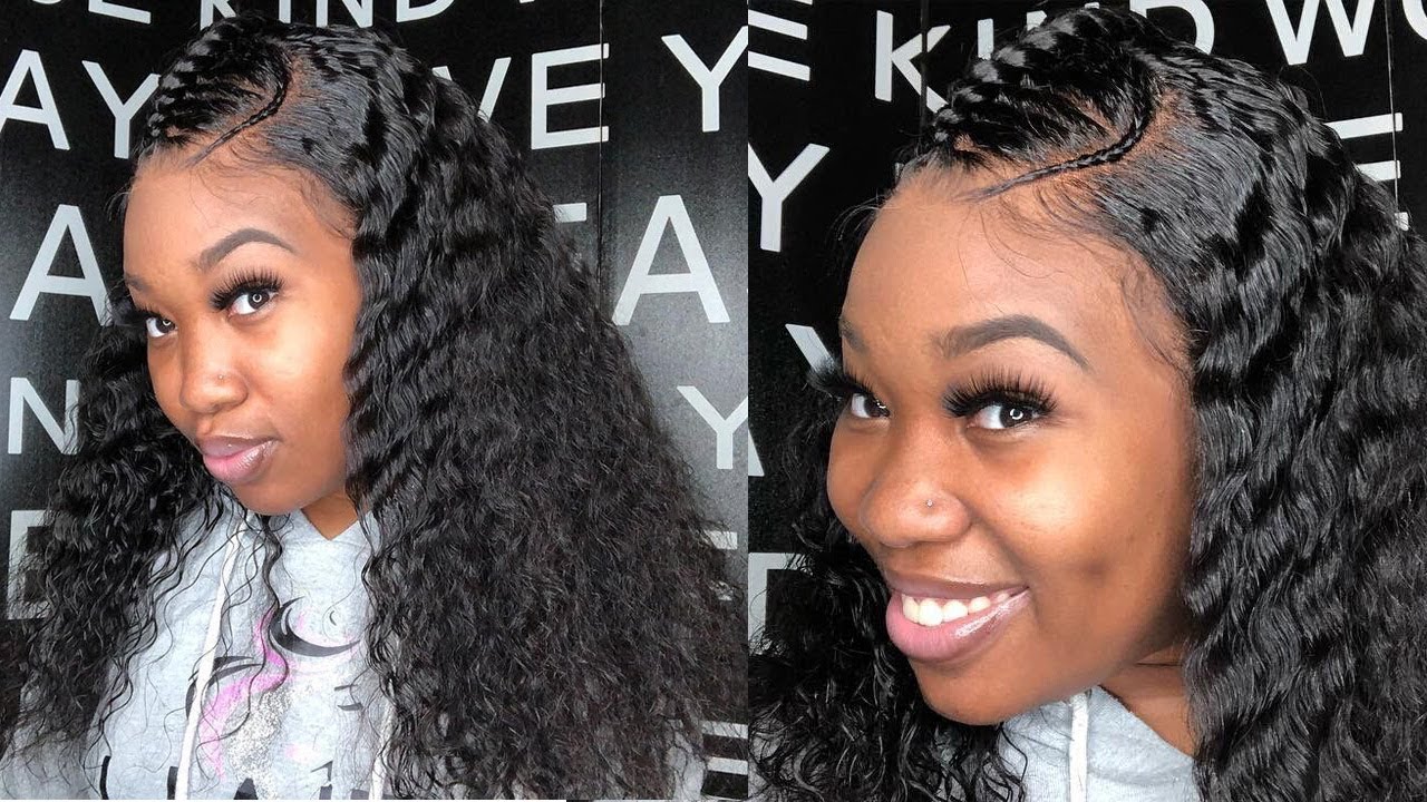 SLAY your curly hair with a cute style | EASY | BESTLACEWIGS.COM - YouTube