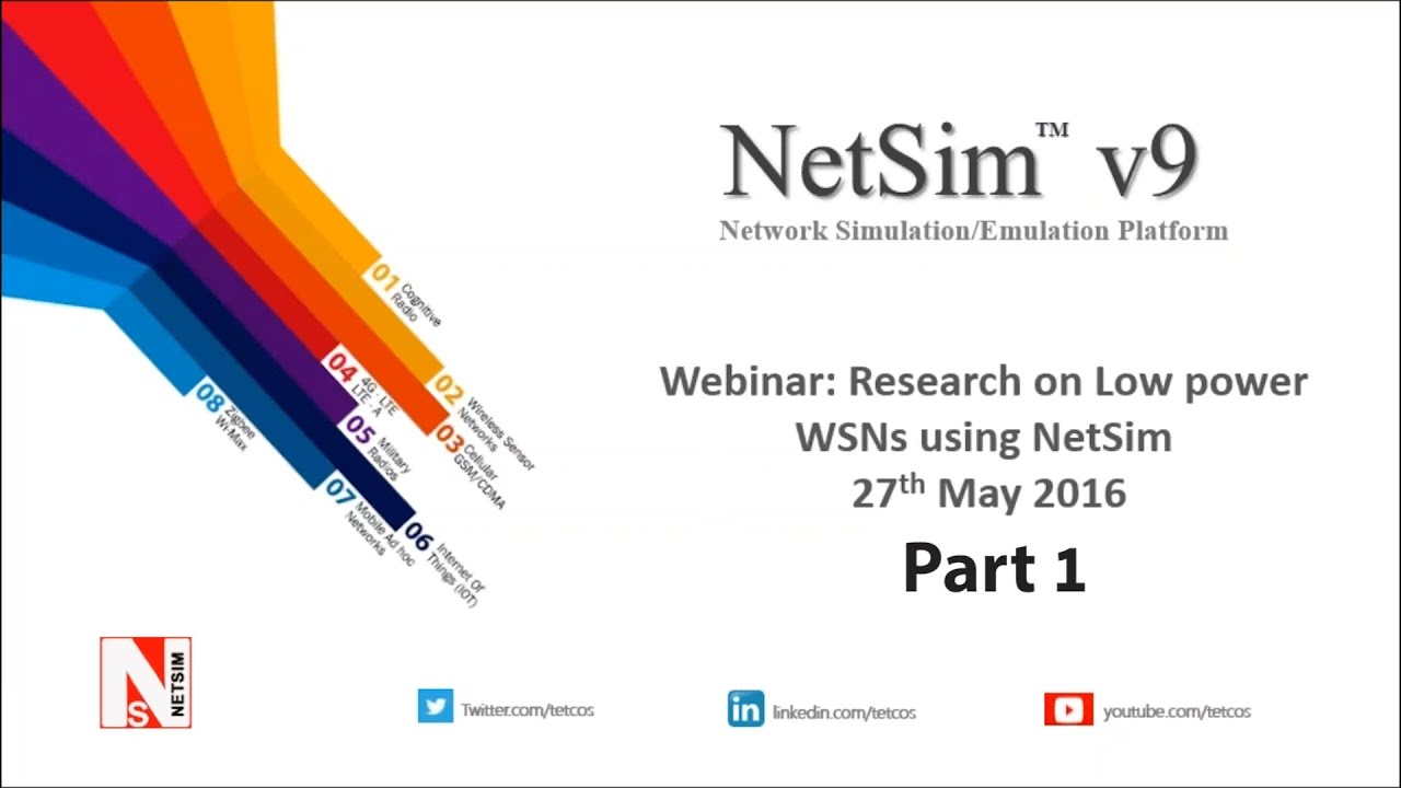 NetSim-Network Simulator & Emulator | WSN | Research on low Power WSNs ...
