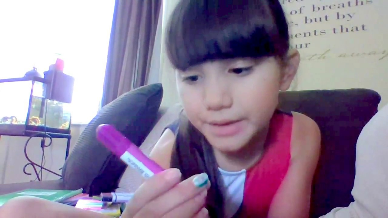 Z sisters -Zaida getting ready for 1st grade - YouTube