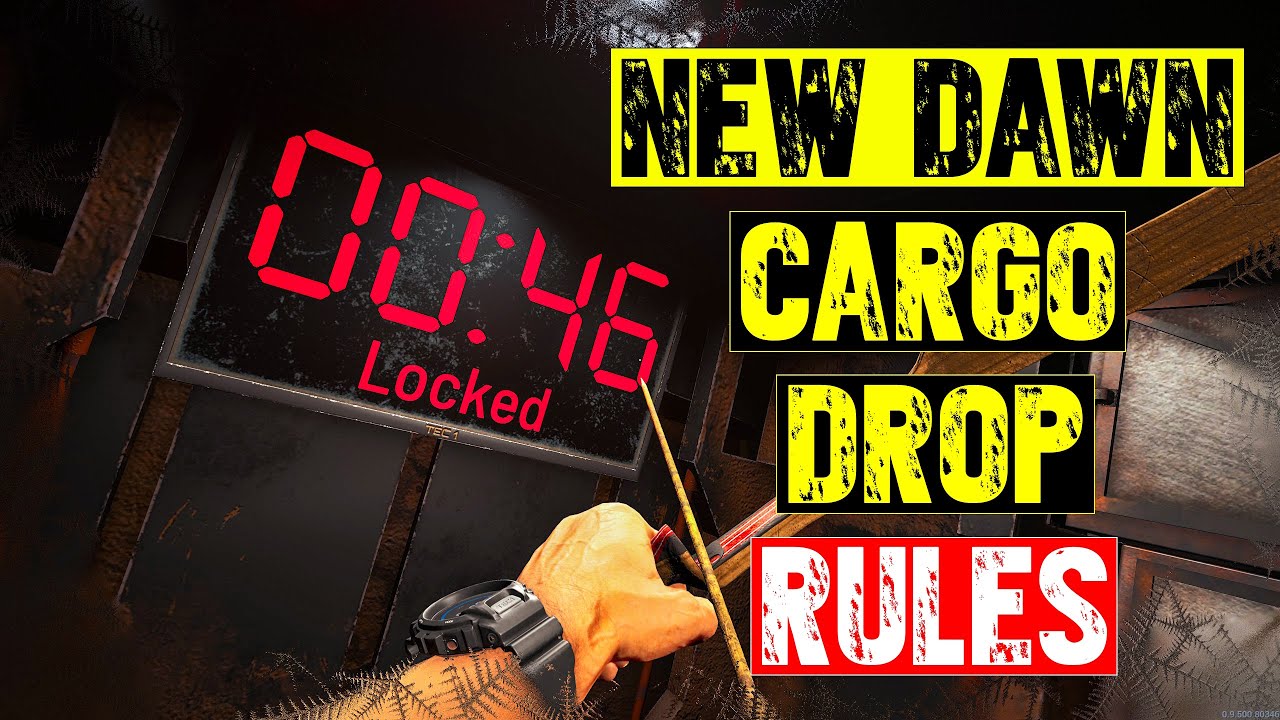 Scum 0.95 - New Dawn Server Cargo Drop Rules - YouTube