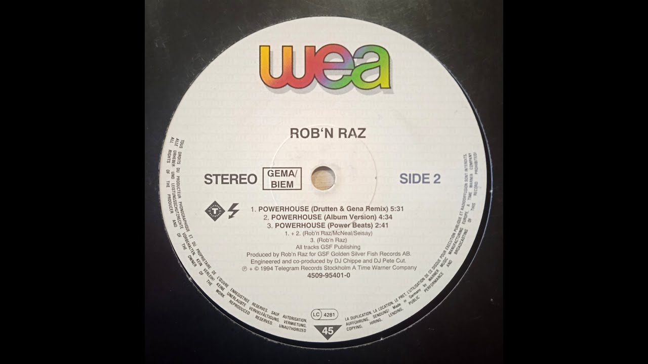 Rob 'N' Raz – Power House (Drutten & Gena Remix) - YouTube