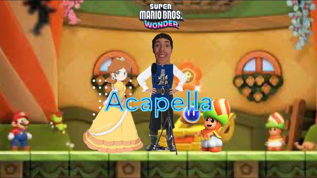 Super Mario Bros. Wonder Poplin House (ACAPELLA) - YouTube