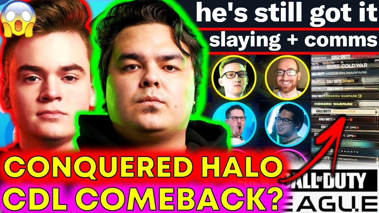 Pros Want FormaL RETURN to CDL after Halo?! BO2 Throwback Teams 😱 - YouTube