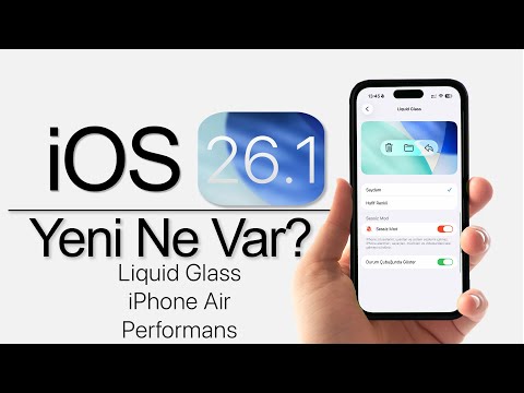 iOS 26.1 Çıktı! Liquid Glass ve Tüm Yenilikler