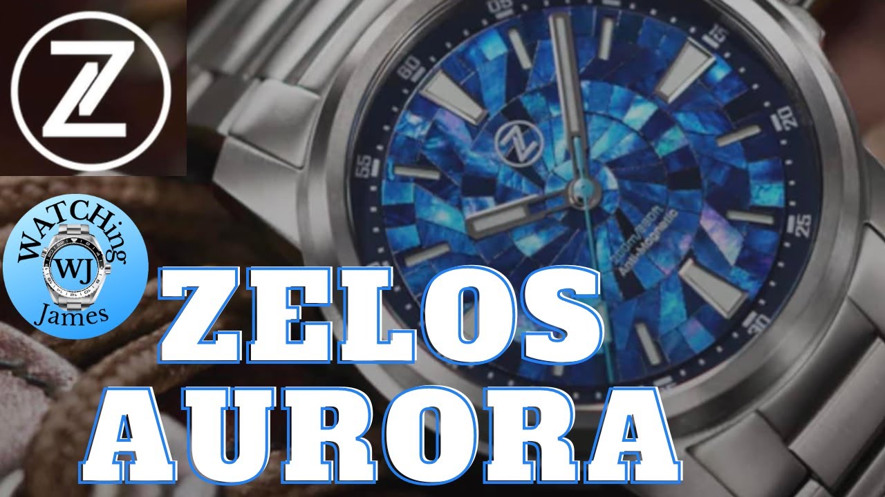 Zelos Aurora field Watch - New release Zelos - YouTube