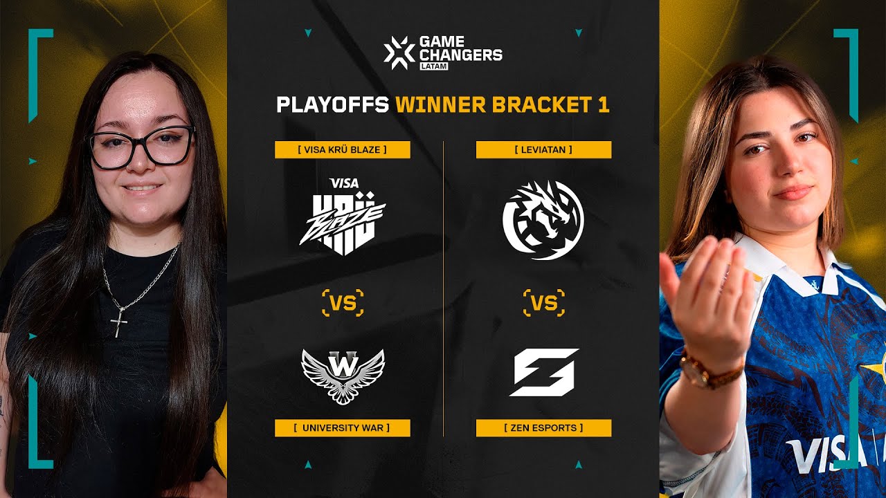 KRÜ vs UW / LEV vs ZEN — VALORANT Game Changers LATAM Stage 1 — Fase ...