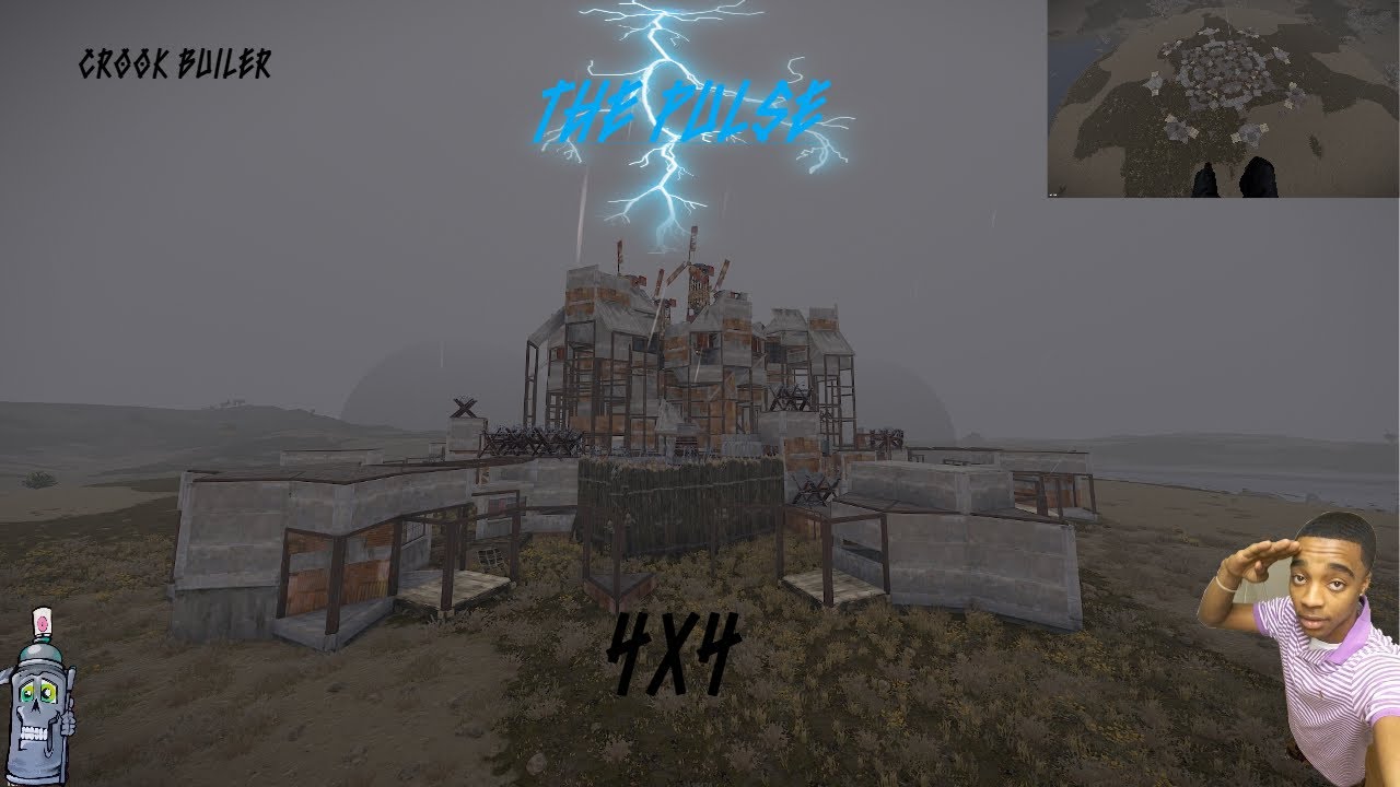 Pulse 4x4 (meta mountin roof anti-seige bunkerd 4x4 rust 2025 ...