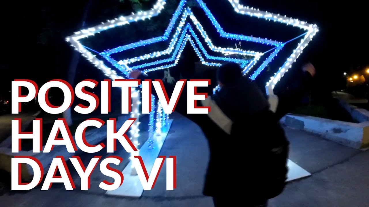 Positive Hack Days VI 2016 // day -1 - YouTube