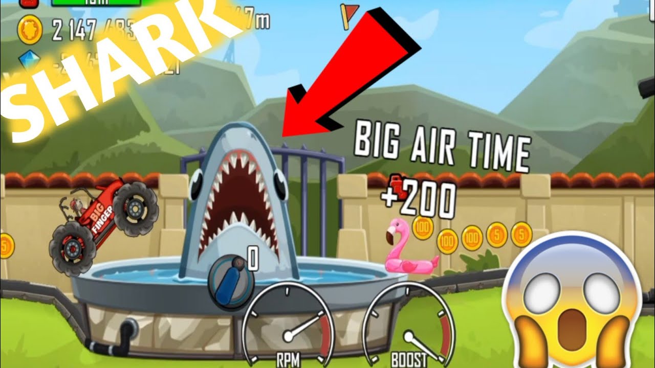 Big Finger Action Hero Map - Hill Climb Racing Gameplay - YouTube