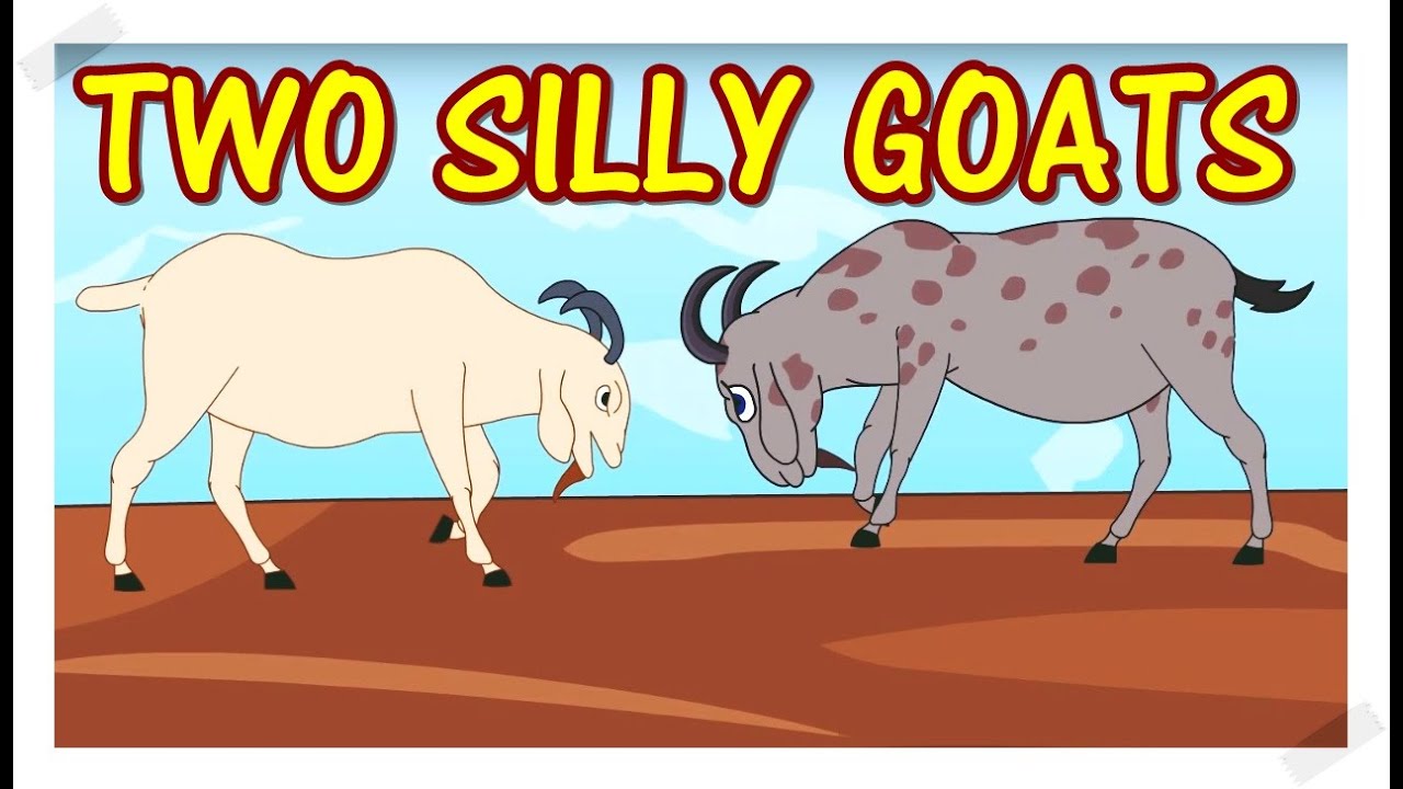 Two Silly Goats Story in English - YouTube