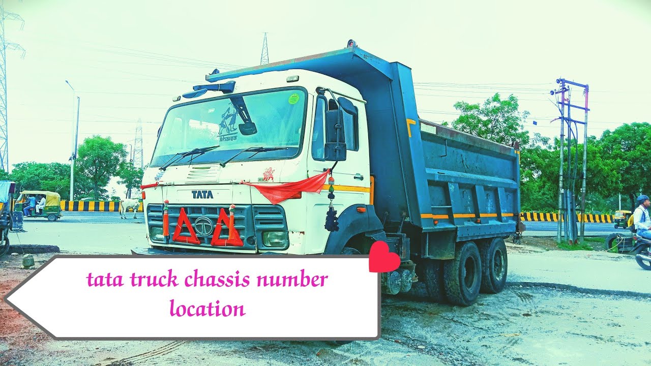 Tata truck chassis number location#tata#chassis #viral #autoinspekt ...