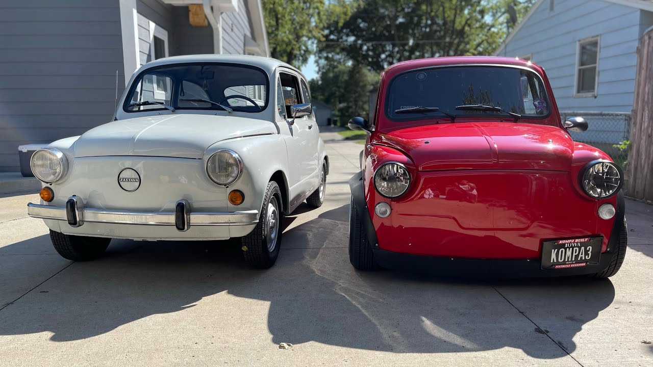 COMPARING ZASTAVA 750 (FICO) VS FIAT 600 (FIATBUSA) - YouTube