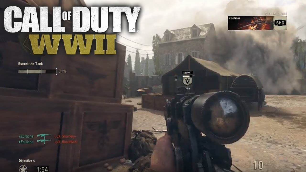 COD : WW2 EPIC MOMENTS #1 (Best Call Of Duty WWII Epic Moments ...