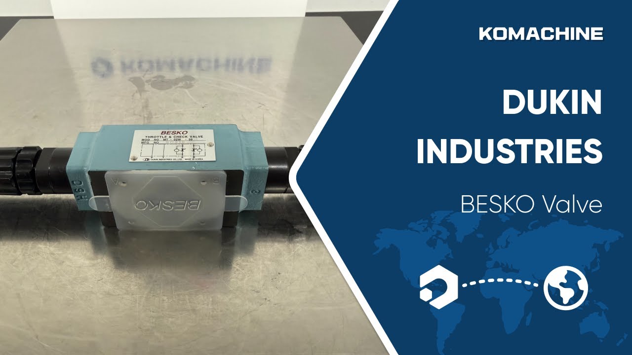 DUKIN INDUSTRIES / BESKO Valve (MT-02W-T-50) / INV-06443 - YouTube