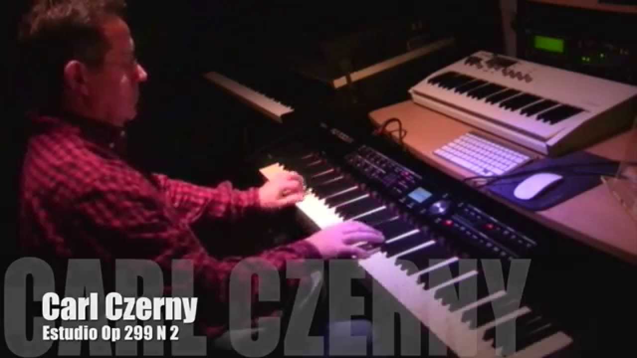 Carl Czerny Etude Op. 299 N 2 (Clases de piano en Madrid) - YouTube