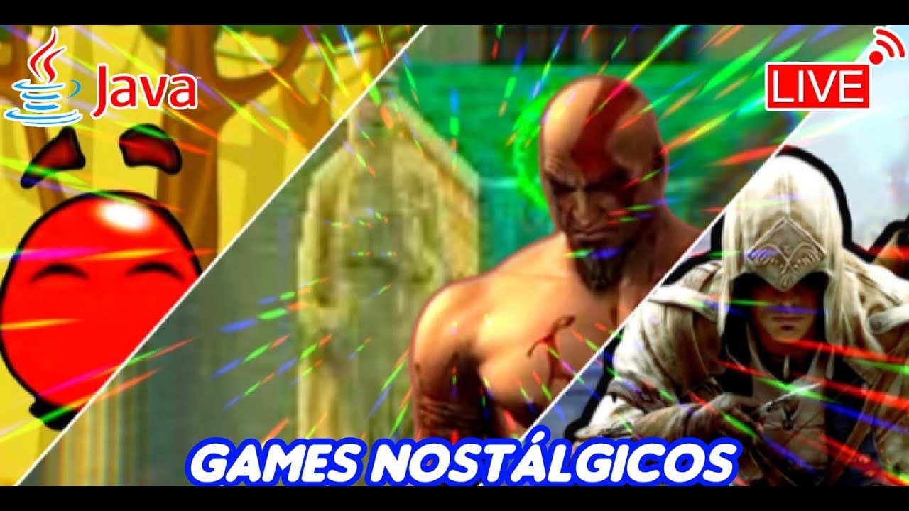 DOMINGOU JOGANDO JOGOS JAVA NOSTÁLGICOS PARTE 2!🔴 ️ - YouTube