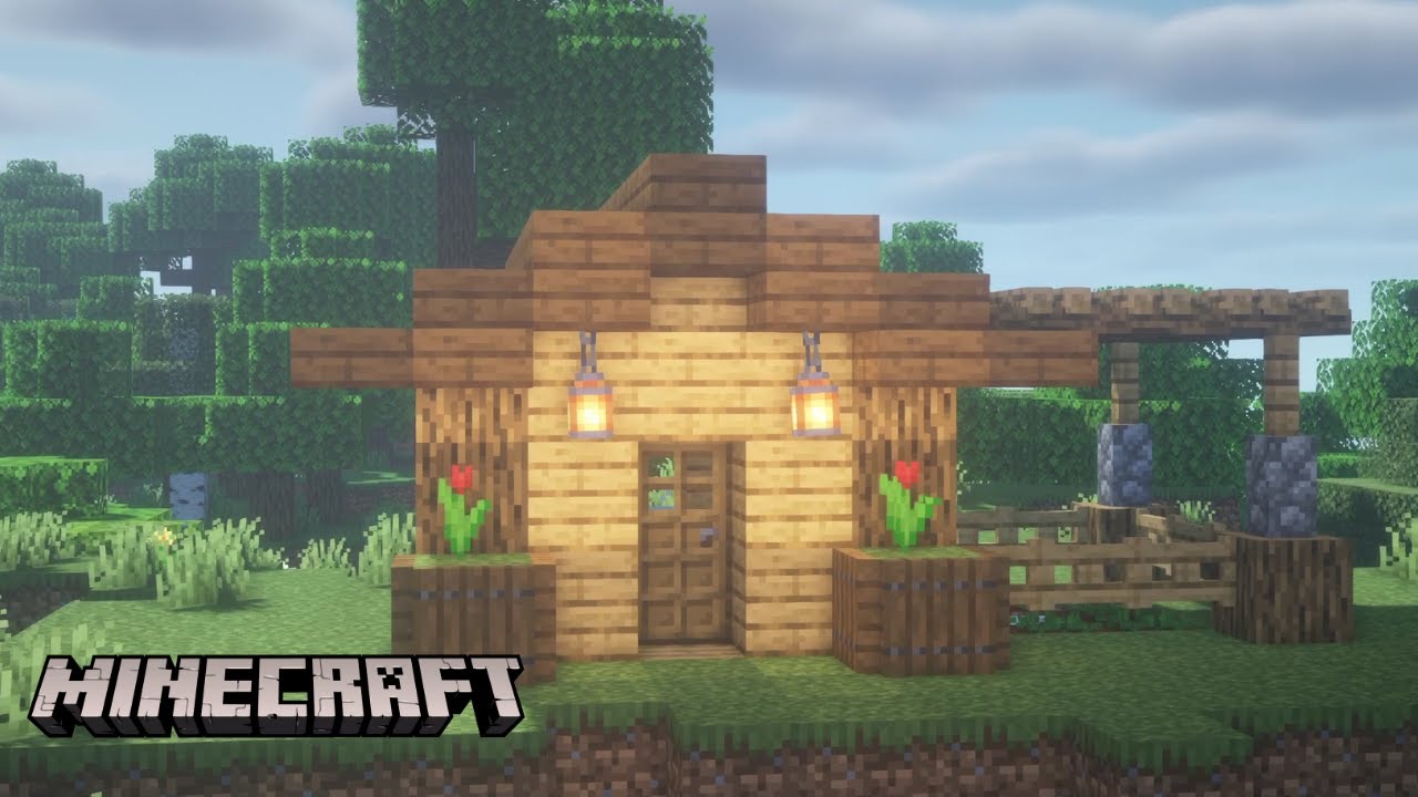 CASA SIMPLES E RÁPIDA DE SE FAZER - Minecraft SpeedBuild #12 - YouTube