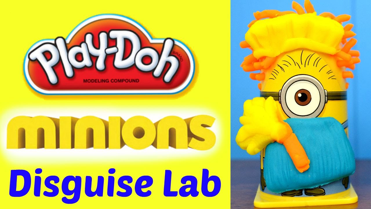 PLAY DOH Despicable Me Minion Disguise Lab Play Dough Toy Playset ...