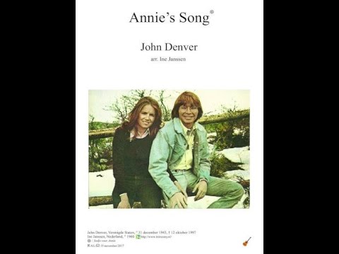 John Denver - Annie's Song (Lyrics) - YouTube