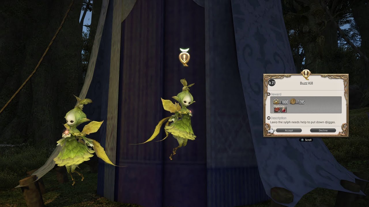 FFXIV Side Quest: Buzz Kill - YouTube