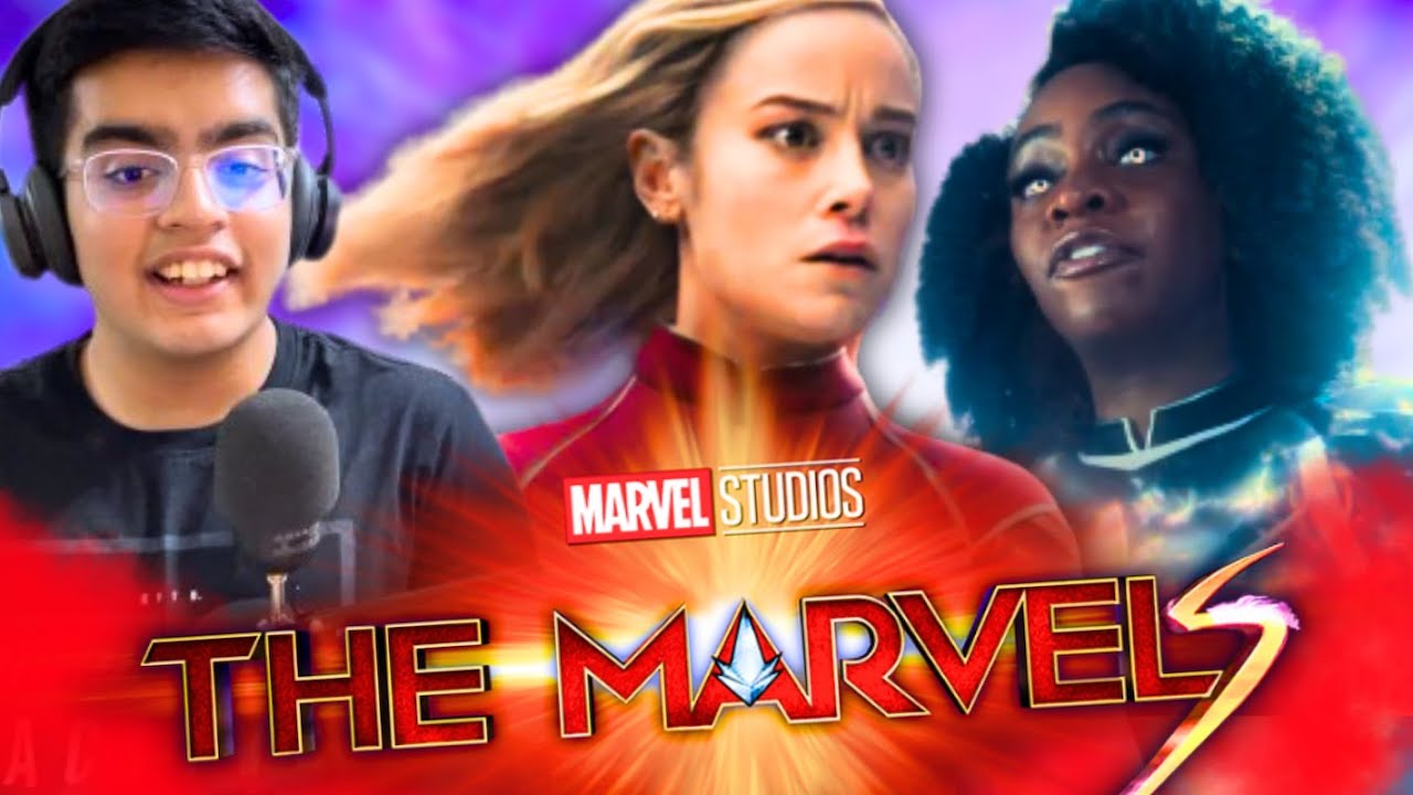 THE MARVELS TRAILER REACTION!! Trailer 2 Breakdown - YouTube