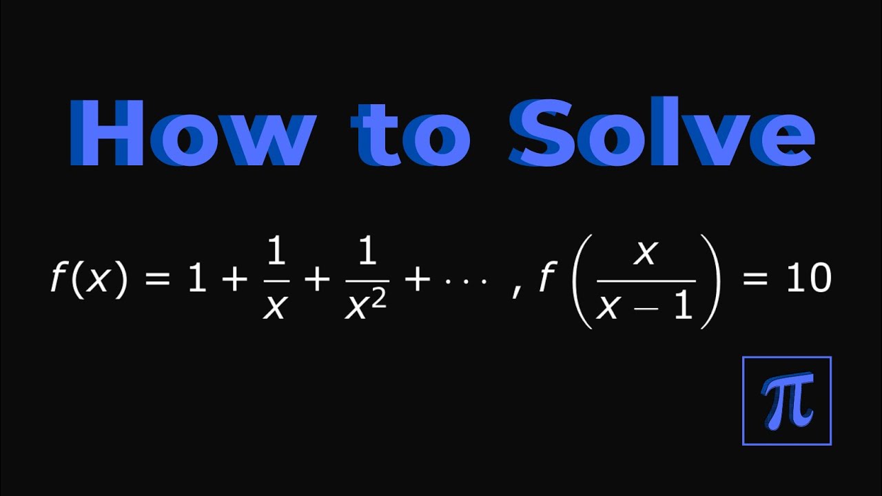 Can you find x with just these? | HOW TO SOLVE | Algebra - YouTube
