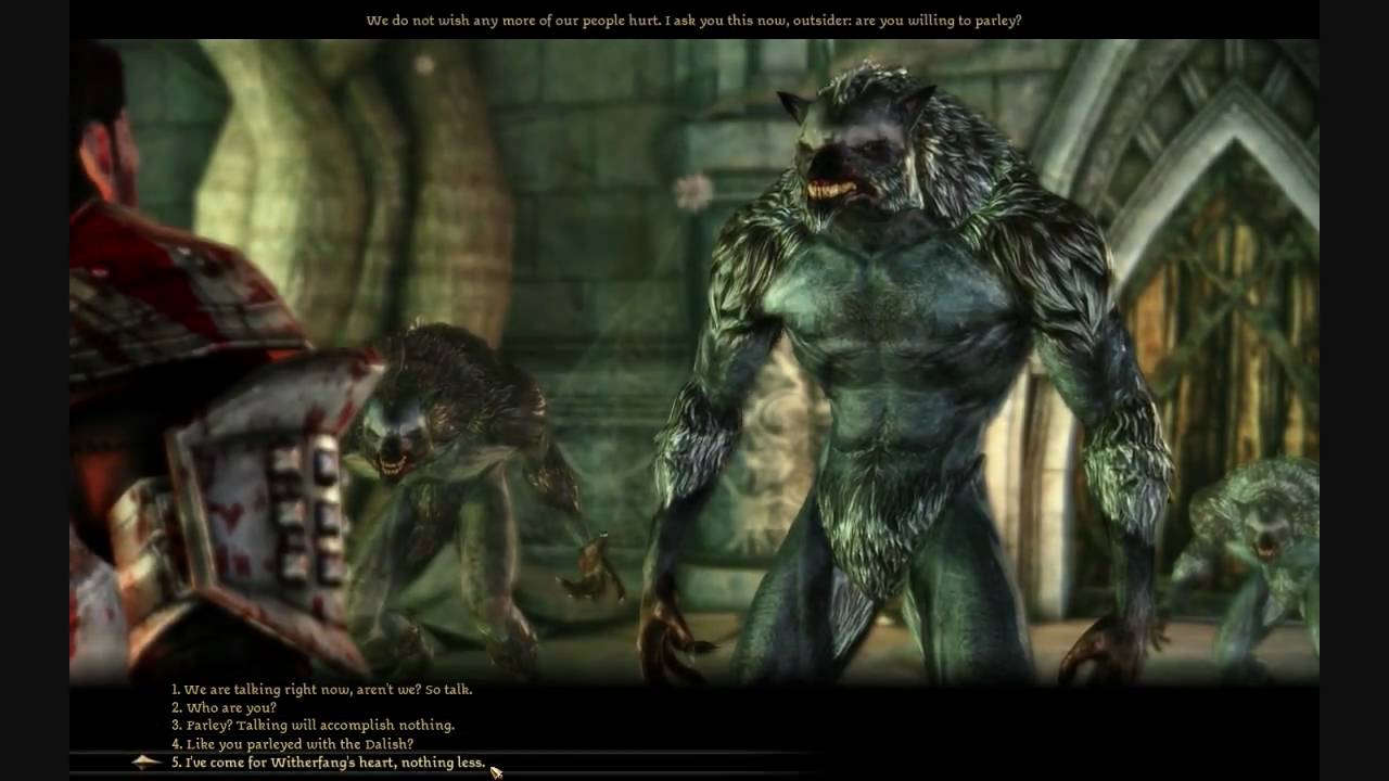 Dragon Age Origins - Werewolves Lair Pt.1 - YouTube