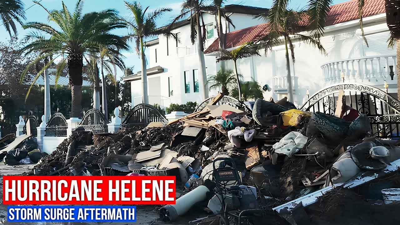 Hurricane Helene Leaves Trail of DESTRUCTION to Madeira Beach ...