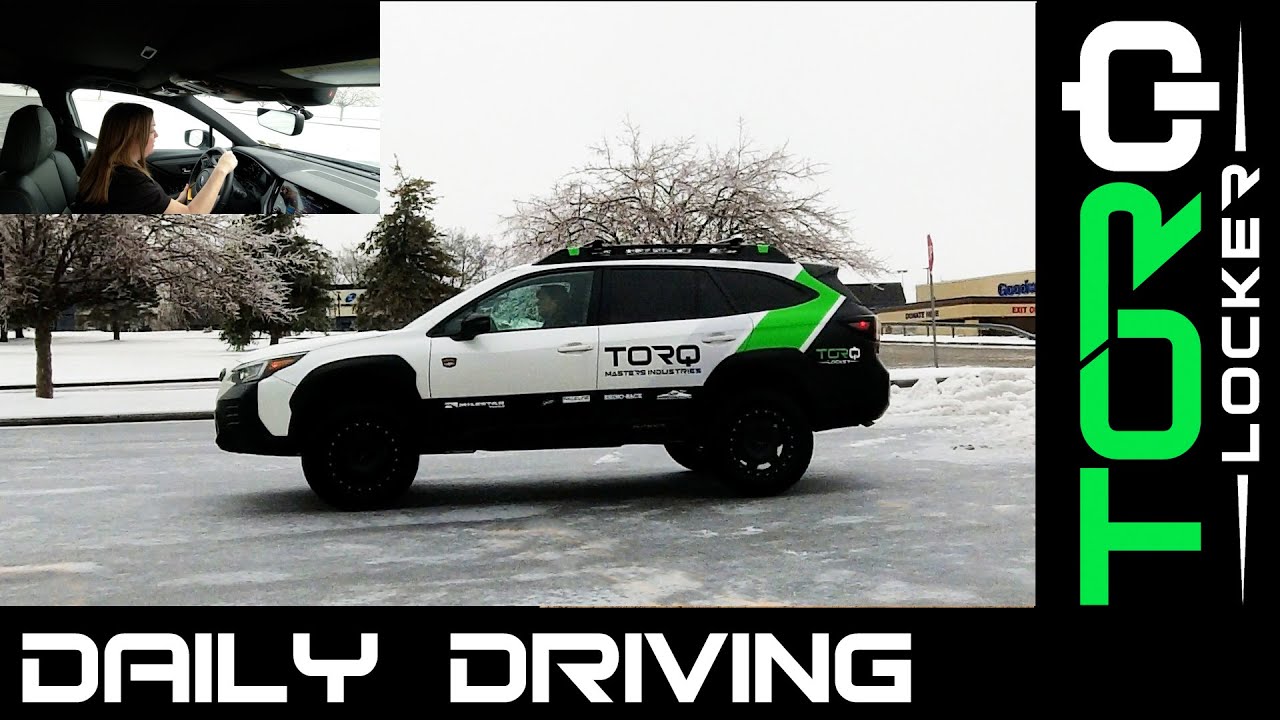 TORQ Locker Subaru Wilderness Daily Driving and Wintry Conditions - YouTube