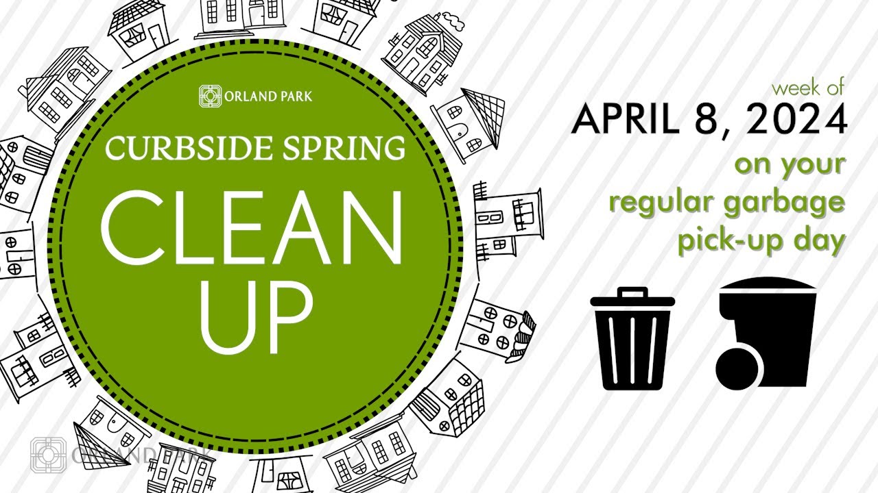Orland Park's Curbside Spring Clean-Up. Week of April 8 - YouTube